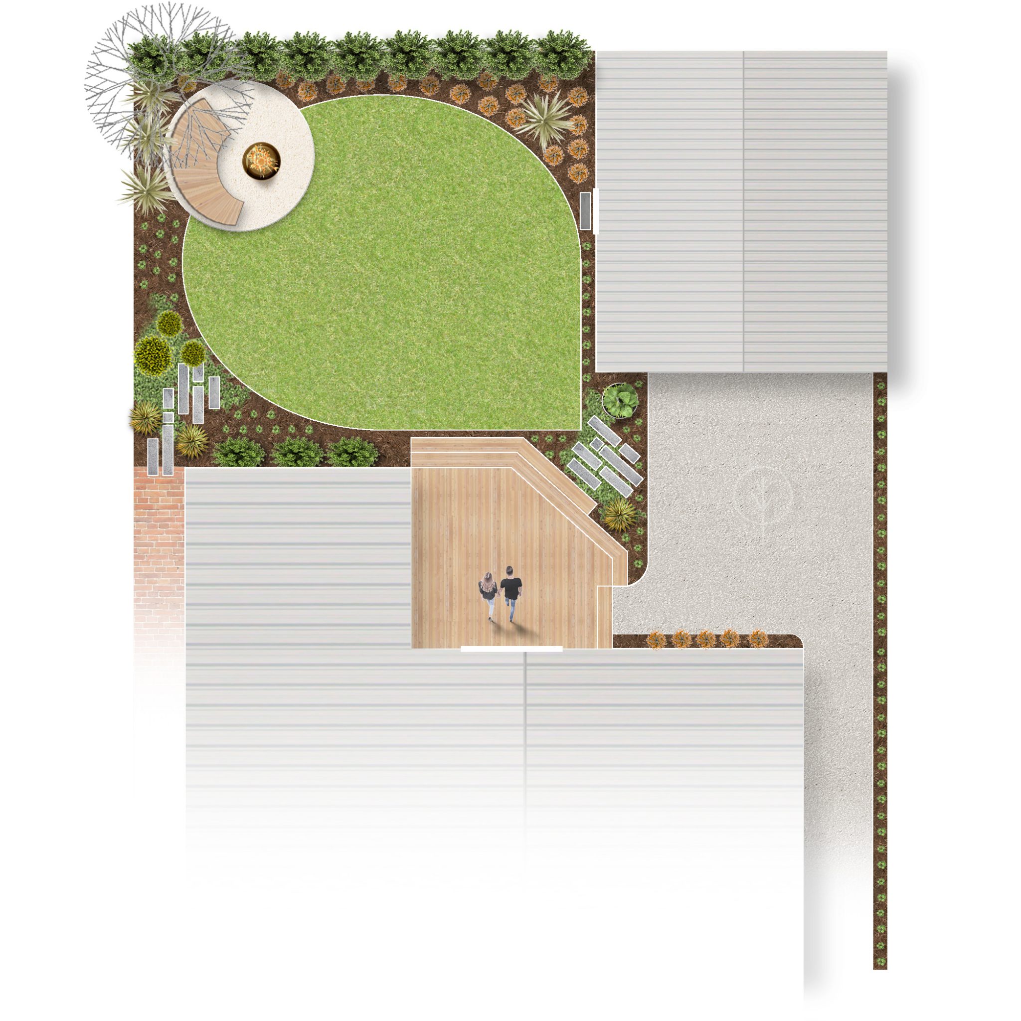 Ivanhoe Backyard - Boodle Concepts